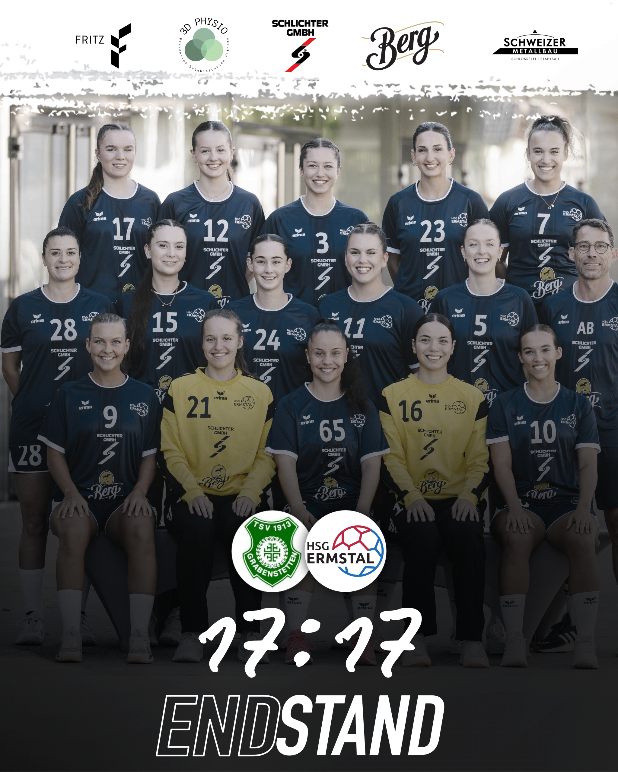 Remis im Derby – HSG Ermstal